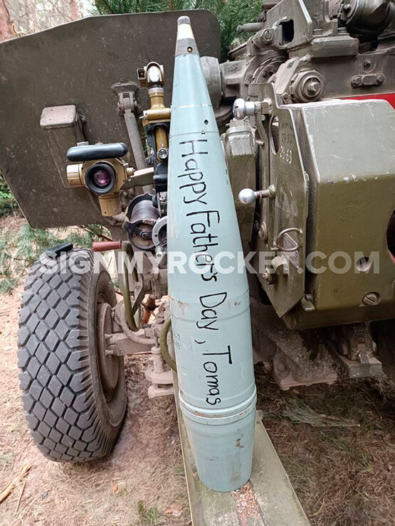 Sign My Rocket - Send Your Greetings To Russian Occupiers!